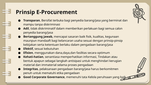 Definisi dan pengertian dari E-Procurement | PPT