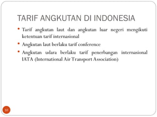 Jenis-Tarif-Angkutan.ppt................ | PPT