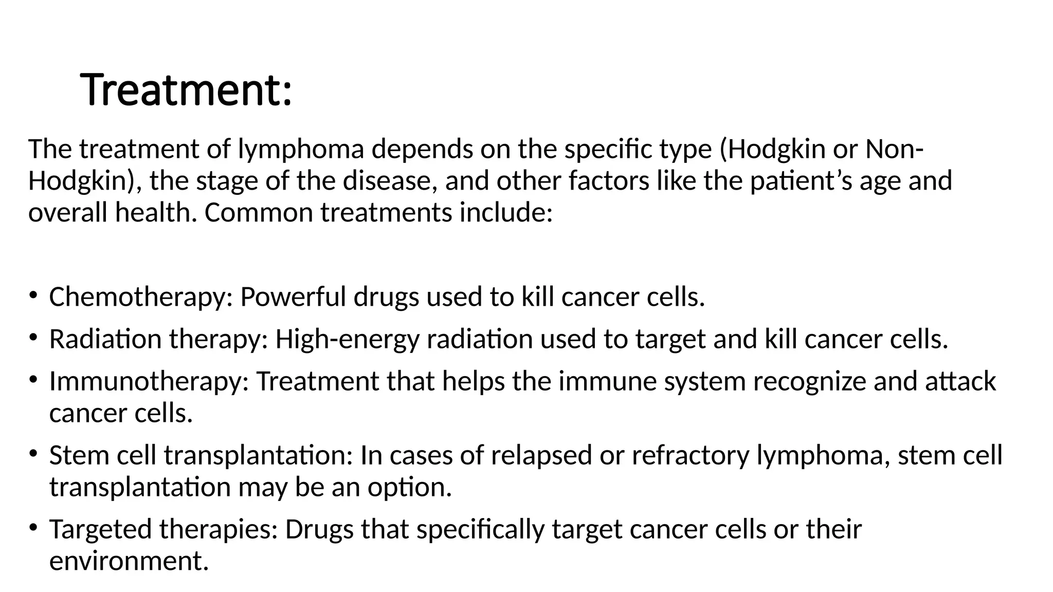 Lymphoma medicine 1st general medicine.pptx