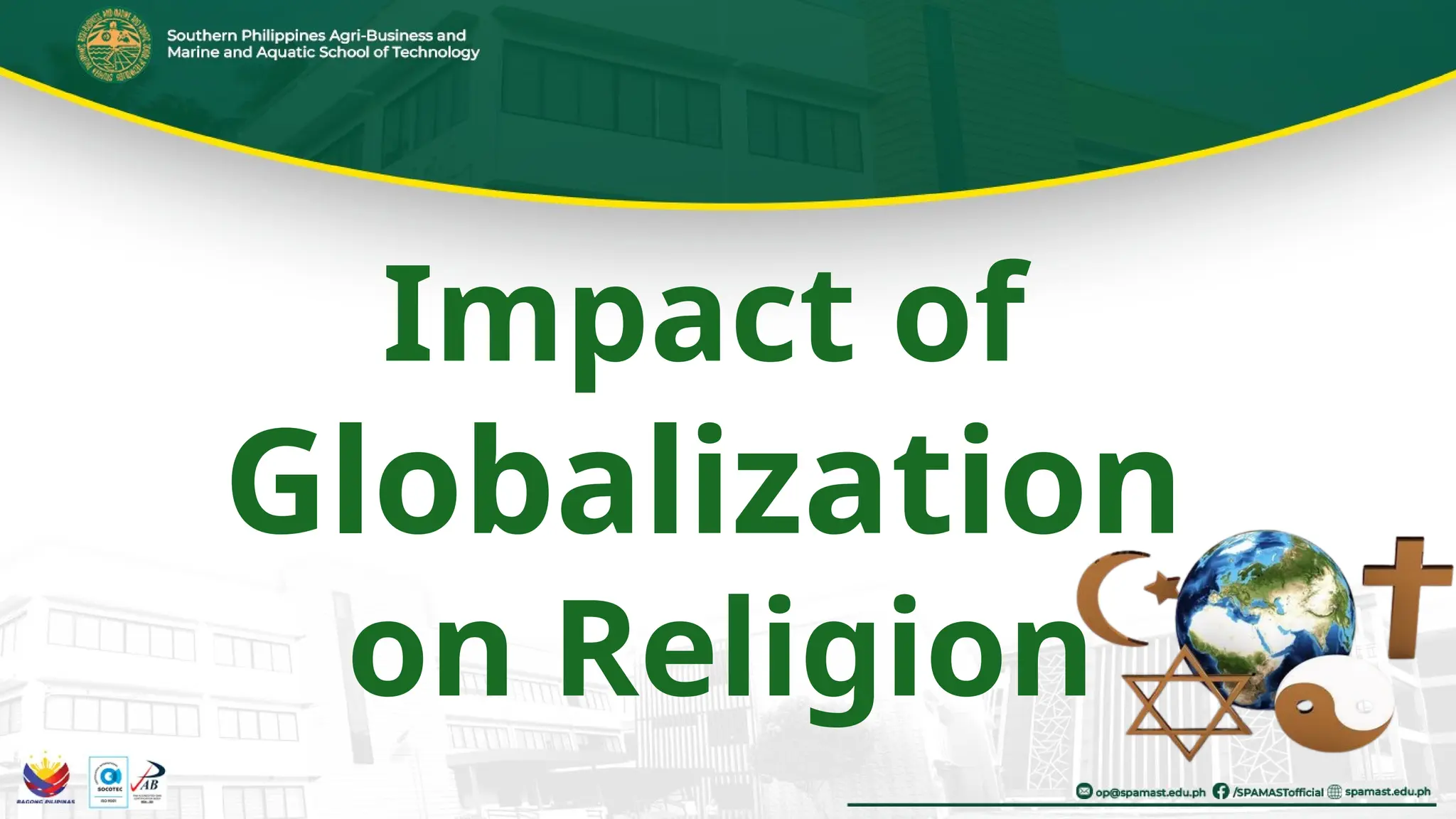 The impact of globalization on religions | PPTX