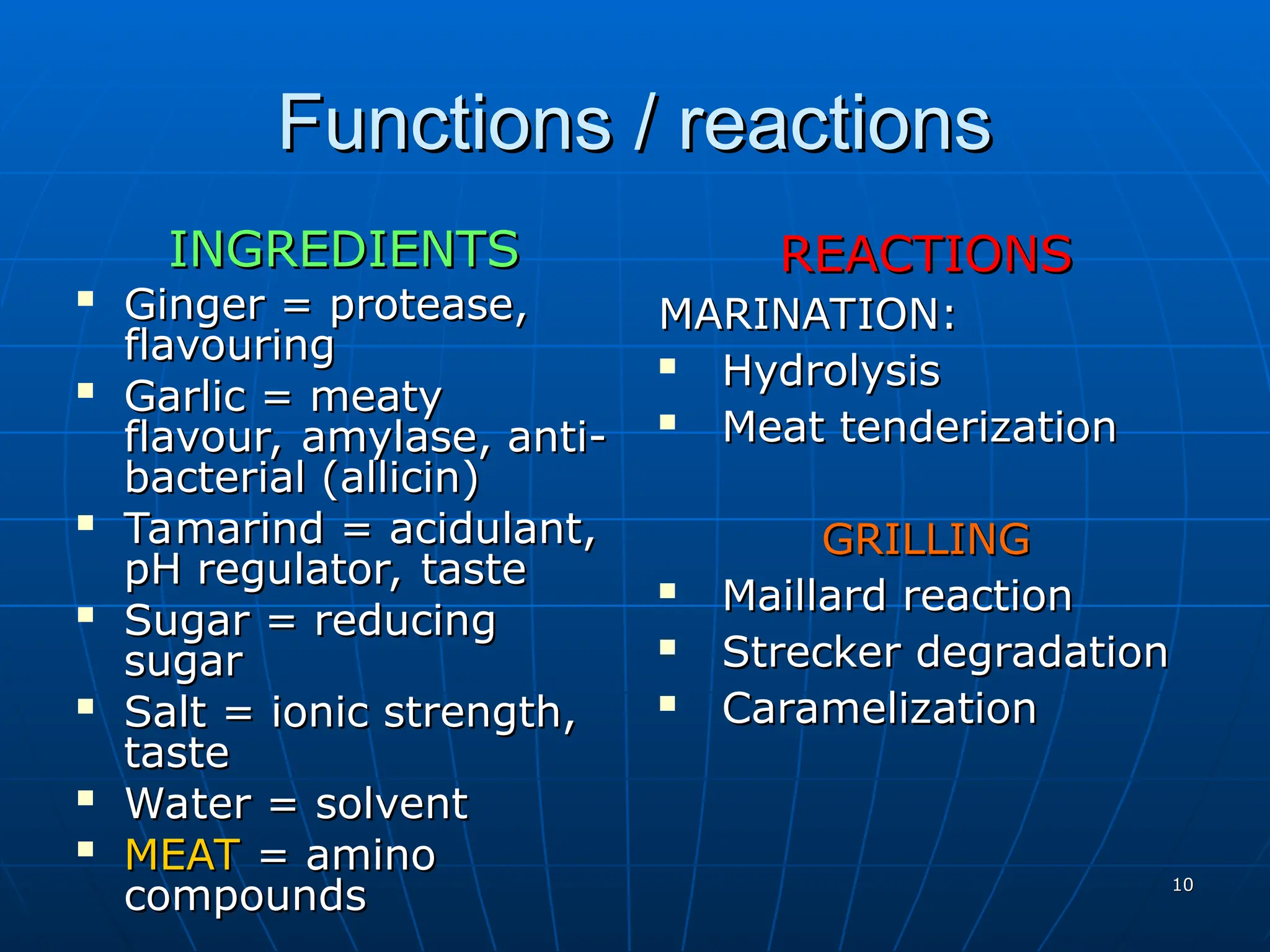 Food Chemistry, Introduction to Food Chemistry | PPT