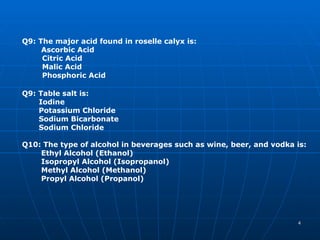 Food Chemistry, Introduction to Food Chemistry | PPT