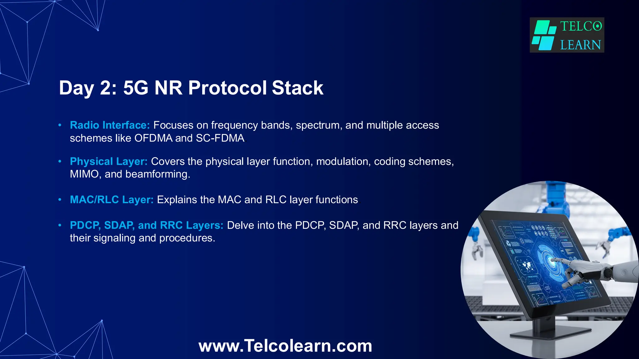 5G NR and Open RAN Training by TelcoLearn | PDF