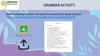 11. MODALS CAN COULD ppt sobre verbos modales en inglés can y could | PPTX