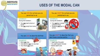 11. MODALS CAN COULD ppt sobre verbos modales en inglés can y could | PPTX