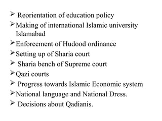 11.Zia Islamization.pptx. Zia Islamization policies | PPTX