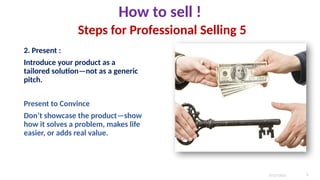 Basics of professional selling (Sell as a professor).pptx
