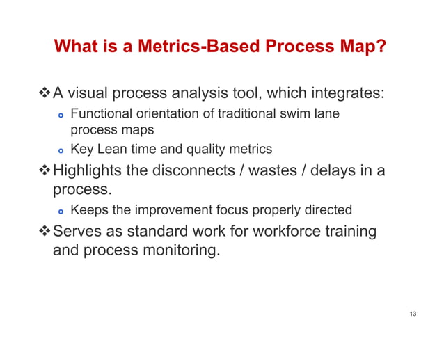 Metrics-Based Process Mapping: What, When & How | PDF | Business ...