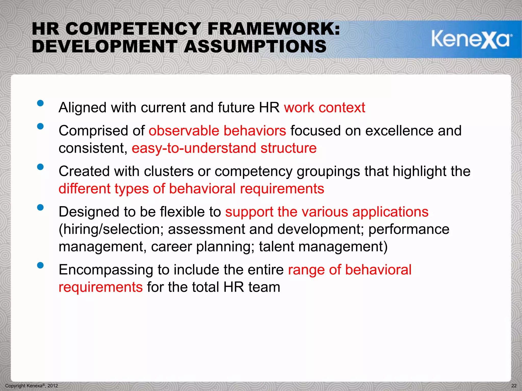 Talent Management for Talent Managers: HR Competencies for 2013 and ...