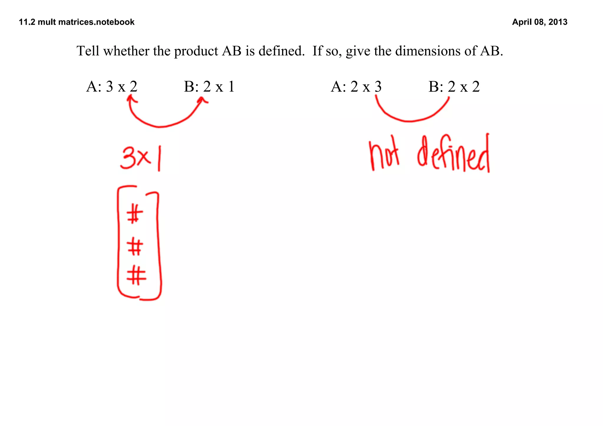 112 Multiplying Matrices Ppt 9560