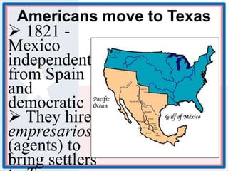 11 2 the texas revolution | PPTX