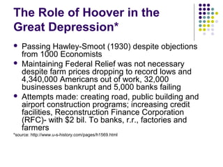 11.3 causes of the great depression 1930 1933 | PPT