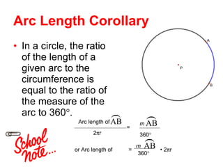 11.4 circumference and arc length | PPT