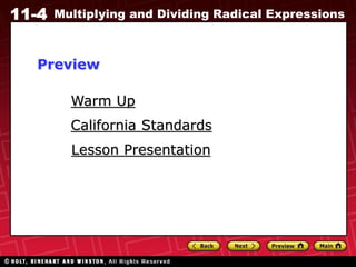 11-4_Multiplying___Dividing_Radical_Expressions.ppt