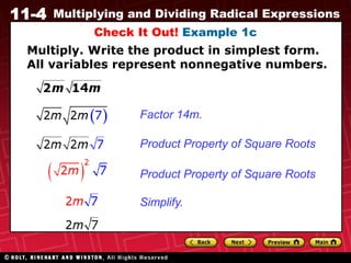 11-4_Multiplying___Dividing_Radical_Expressions.ppt
