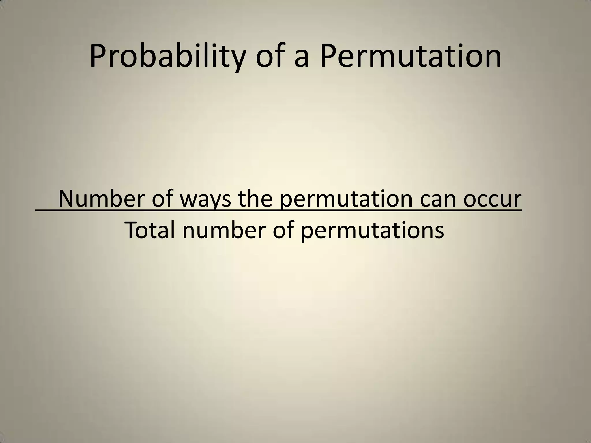 11.5 Probability with Fundamental Counting Principles, Permutation and Combination | PPTX