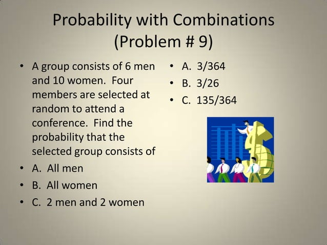 11.5 Probability with Fundamental Counting Principles, Permutation and Combination | PPTX