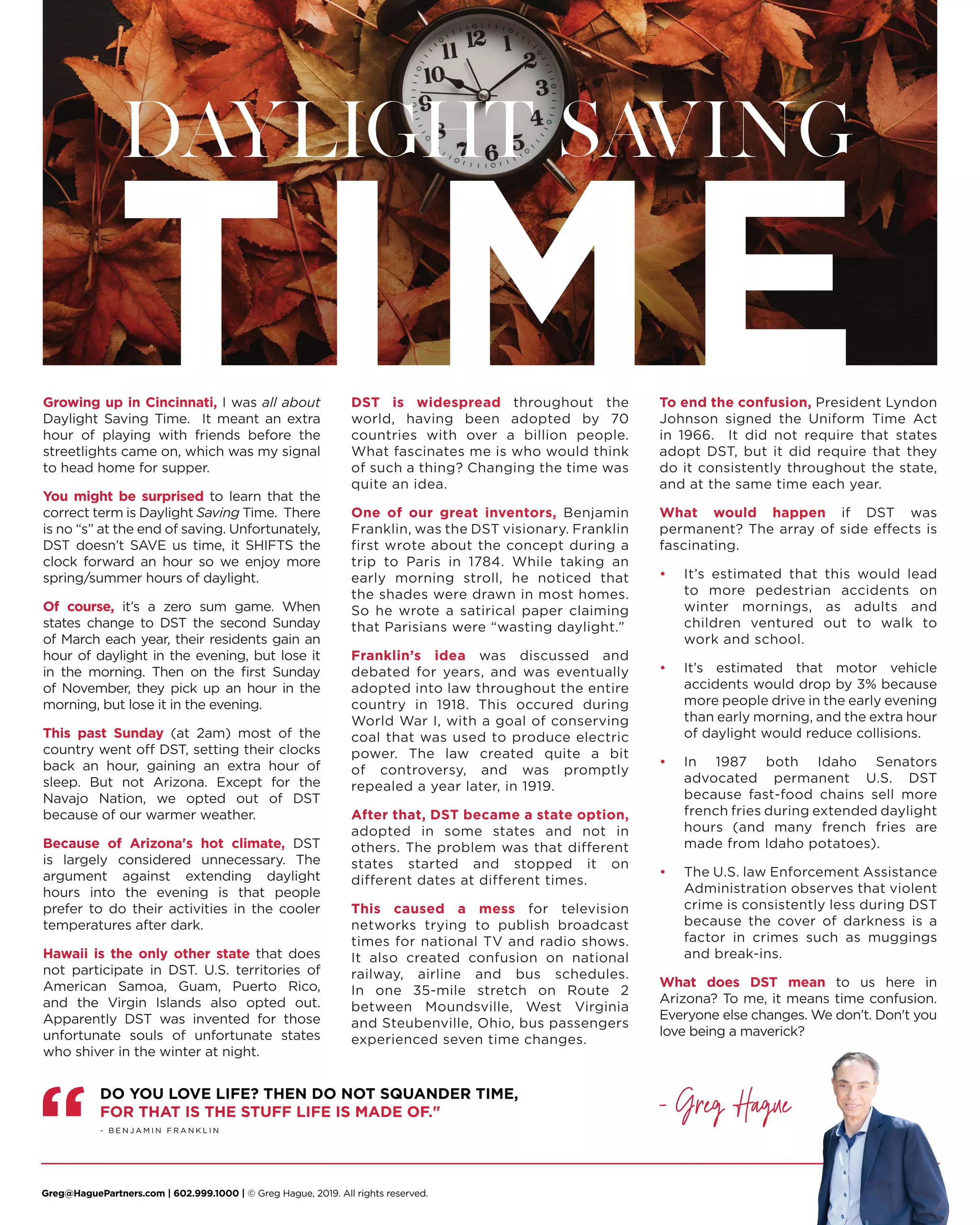 THE HISTORY OF DAYLIGHT SAVING TIME | PDF