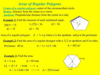 11.6 area of reg polygons | PPT