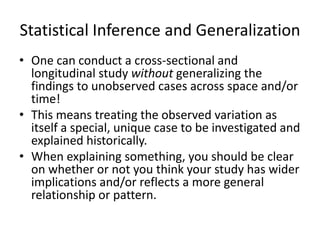 Explanation and statistical inference | PPT