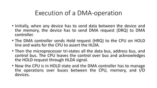 8257 DMA Controller | PPTX | Computer Peripherals | Computing