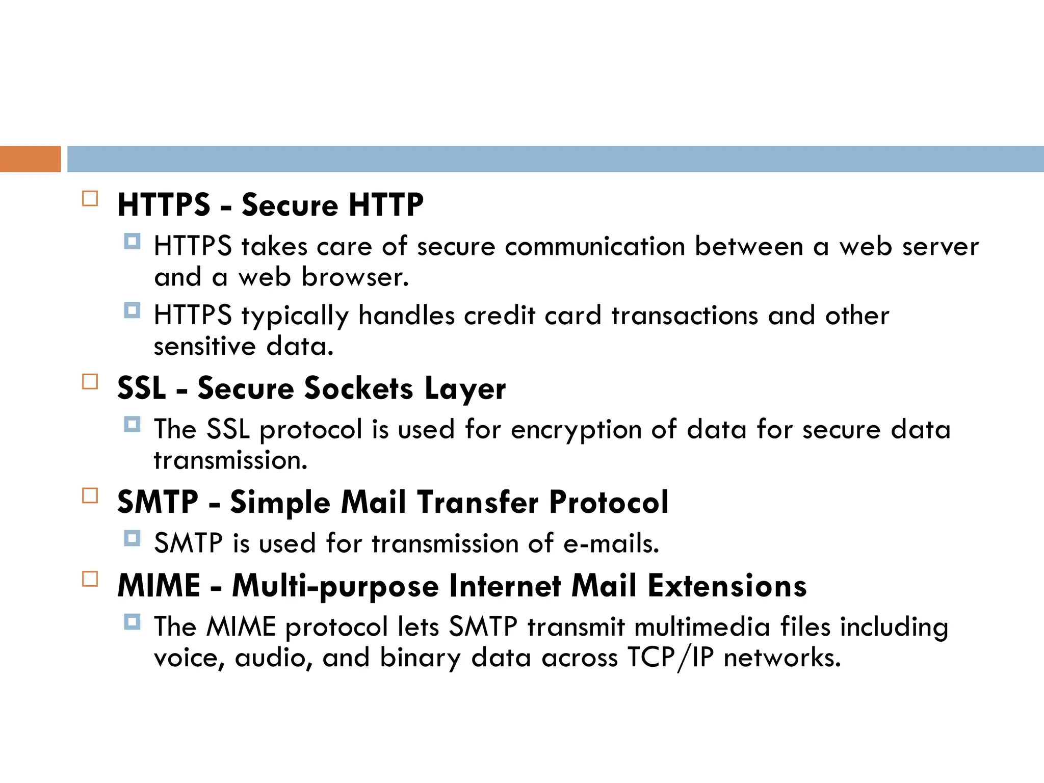Aplication Layer Of Tcp Ip Protocol Presentation Ppt