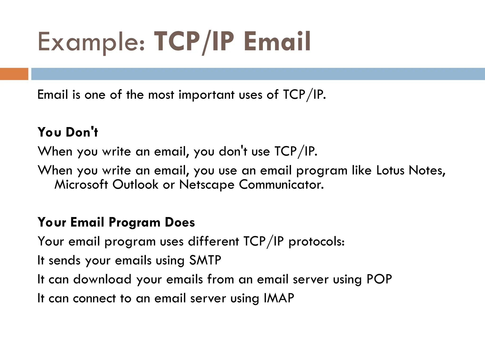 Aplication Layer Of Tcp Ip Protocol Presentation Ppt