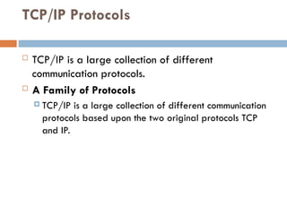 Aplication Layer of TCP / IP Protocol Presentation | PPT