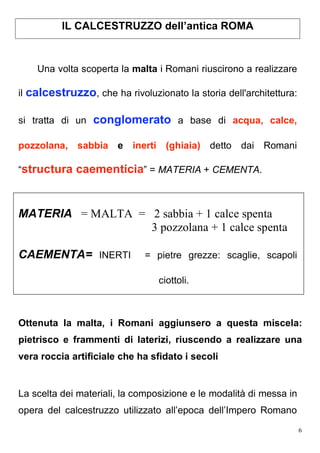 11. Architettura romana - Materiali | PDF