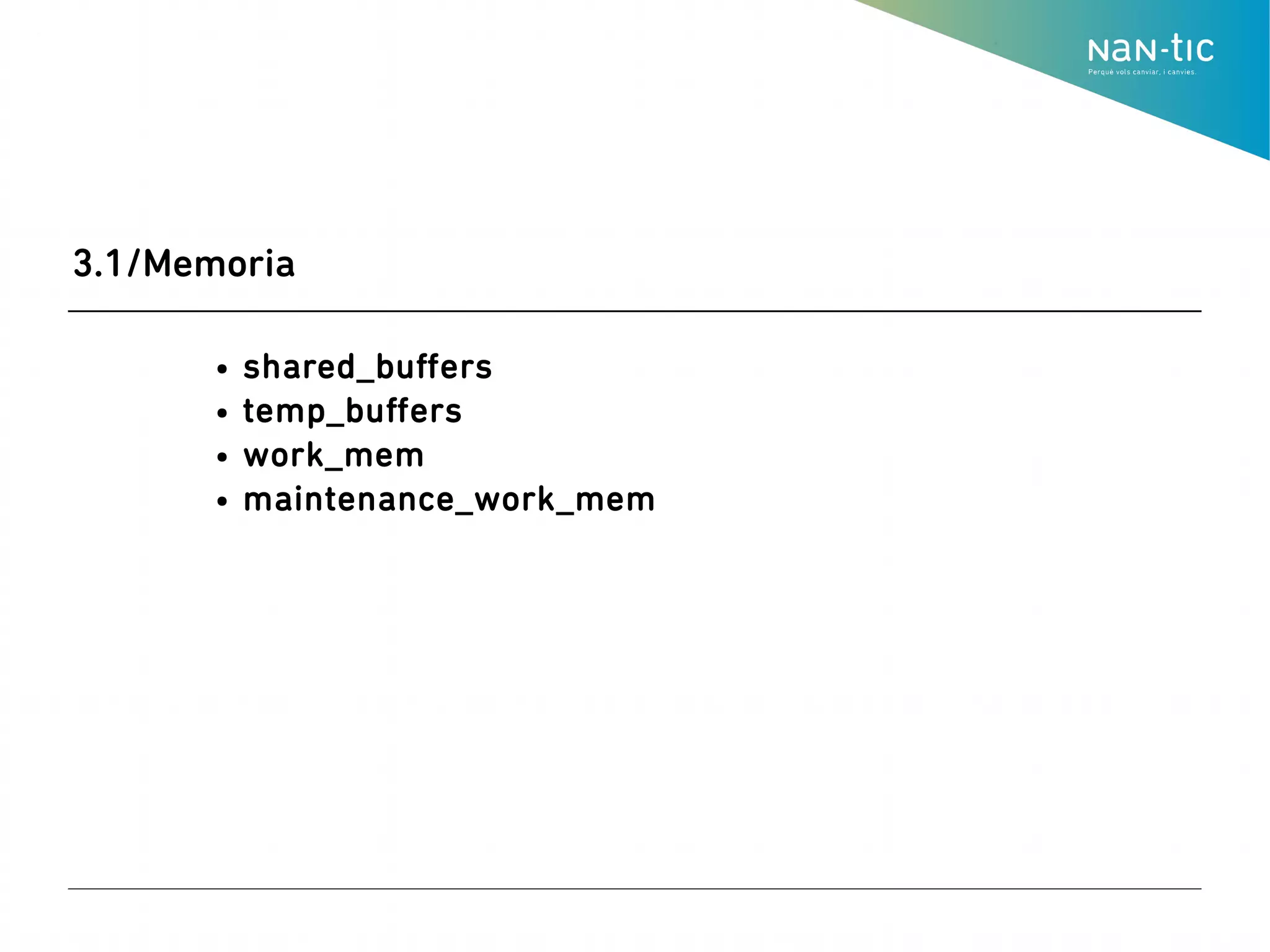 Arquitectura de PostgreSQL | PPT
