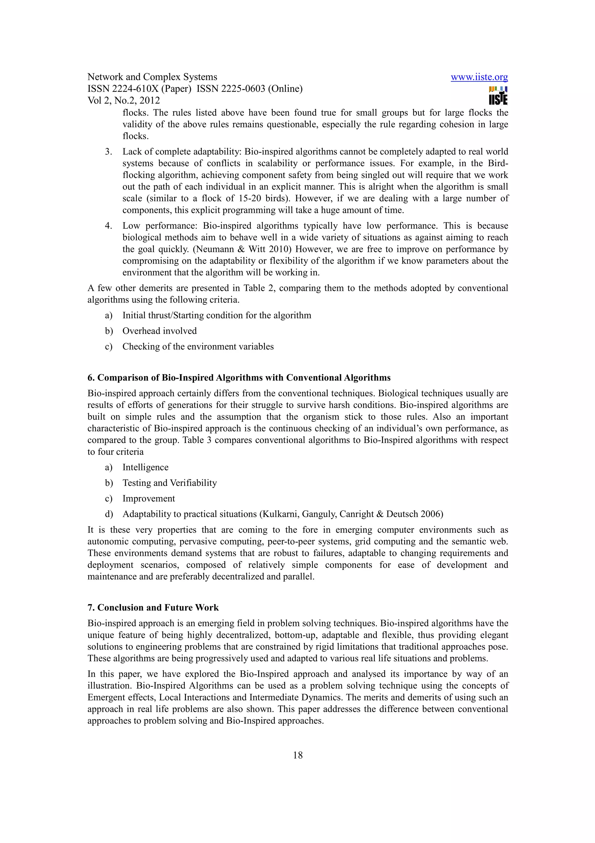 11.bio inspired approach as a problem solving technique | PDF