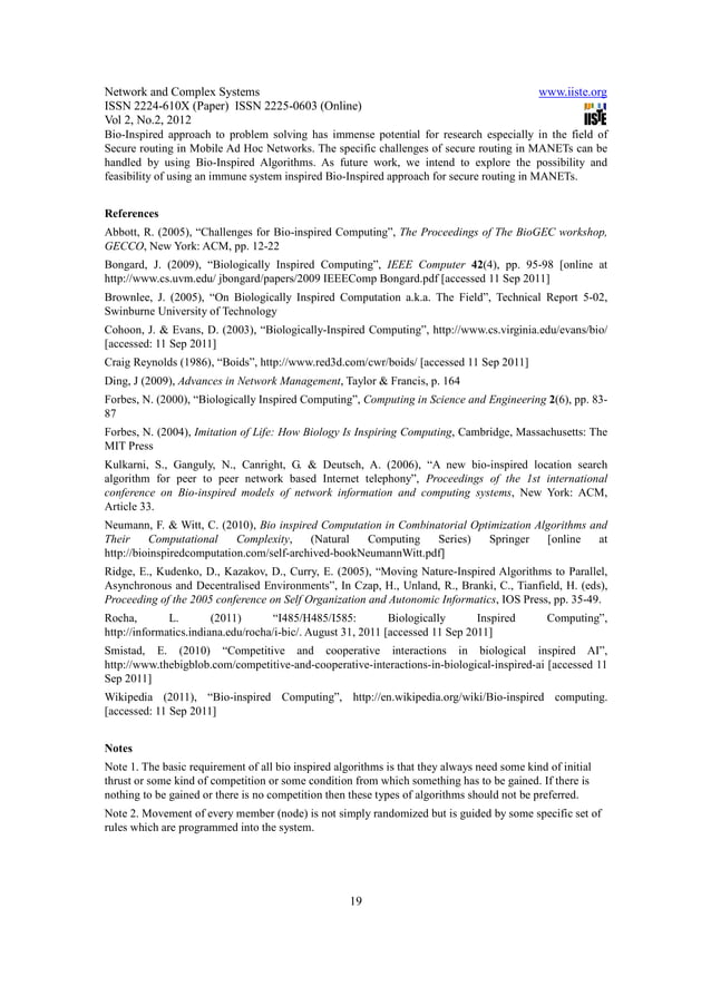 11.bio inspired approach as a problem solving technique | PDF