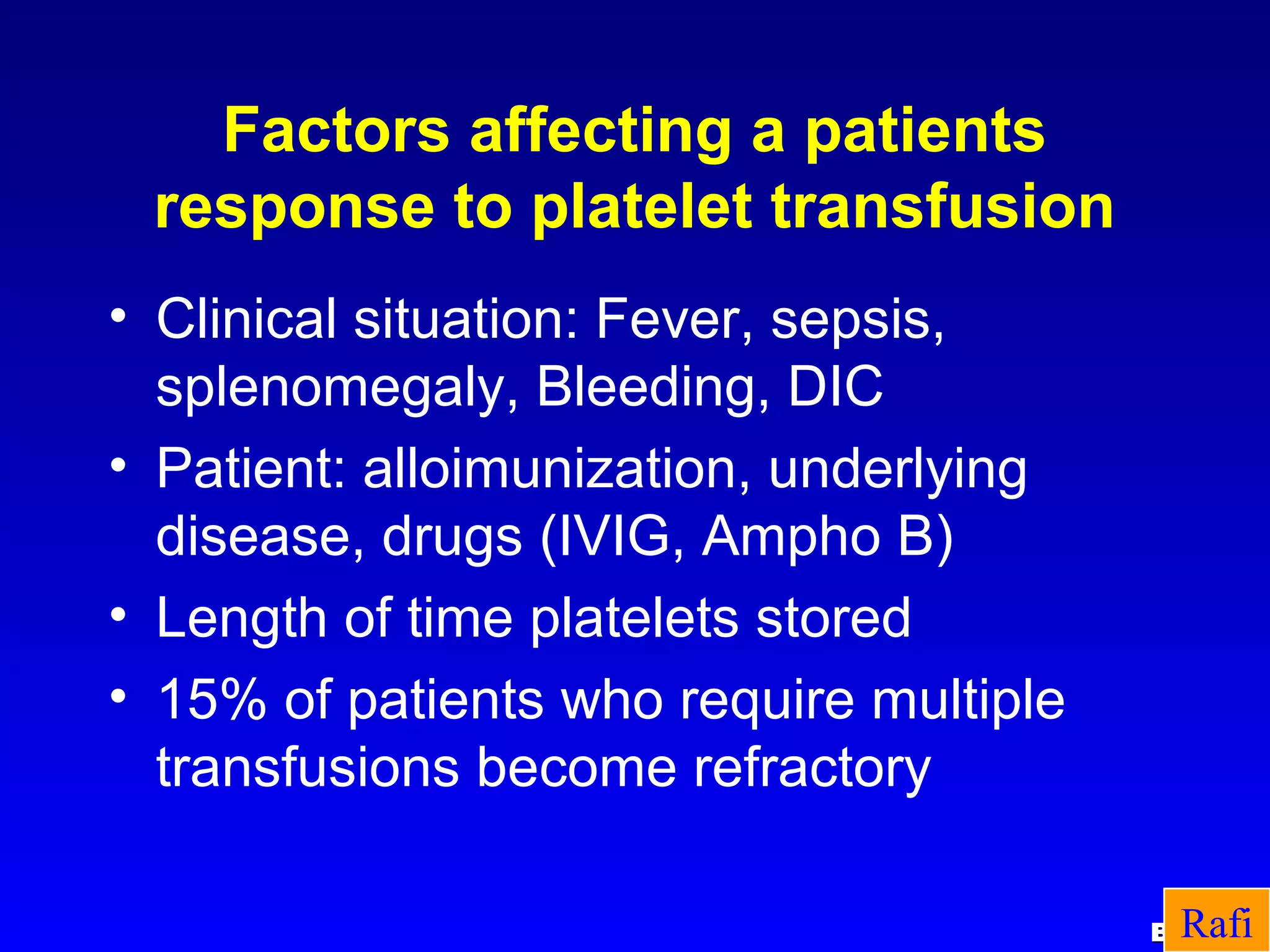 11..blood transfusion anemia thrombocyt | PPT | Blood Disorders ...