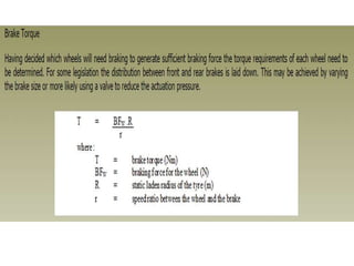 11 brake torque | PPTX