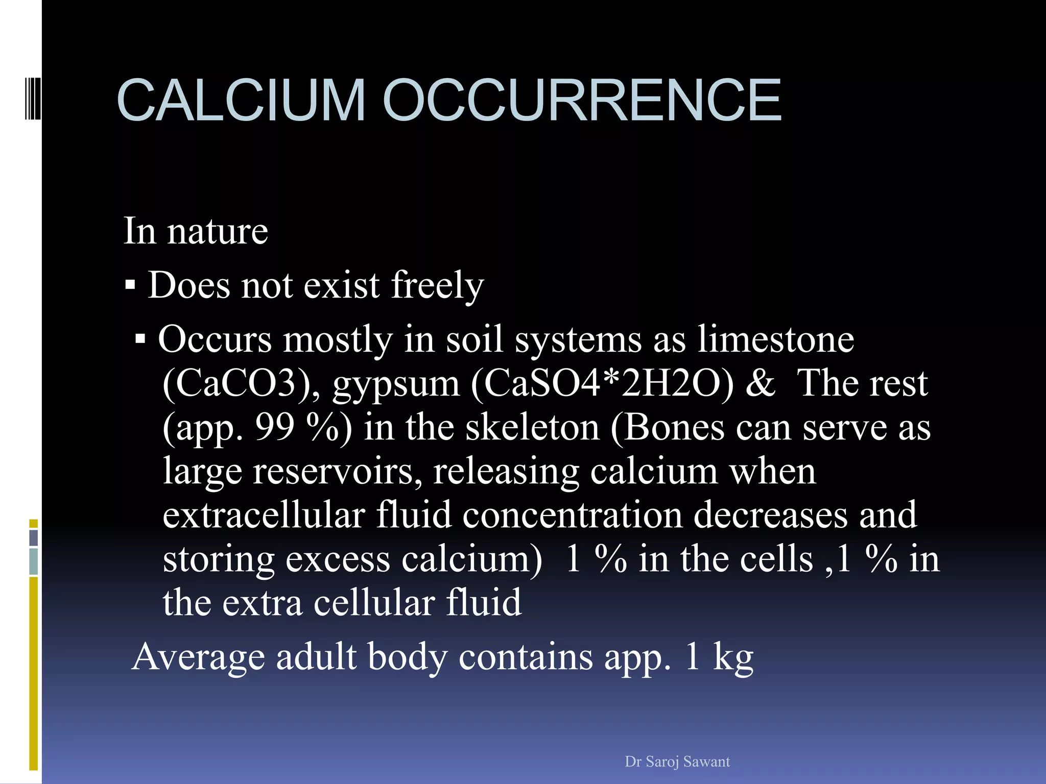 Calcarea Carbonica pptx | PPTX | Chemistry | Science