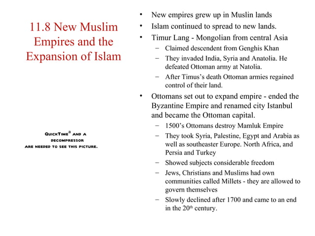 From the Crusades to Modern Muslim Empires | PPT | Christianity ...