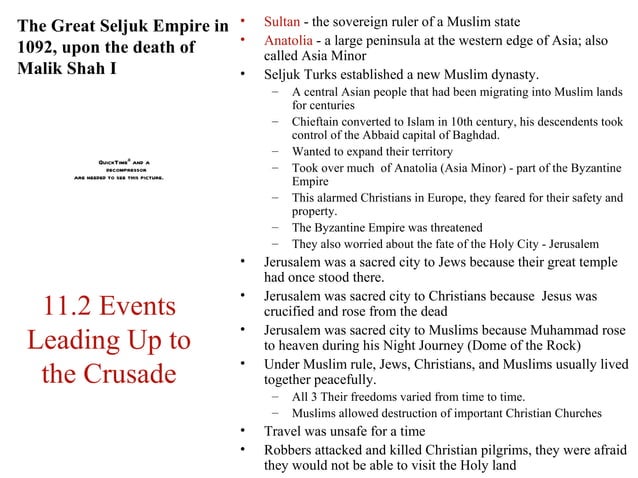 From the Crusades to Modern Muslim Empires | PPT | Christianity ...