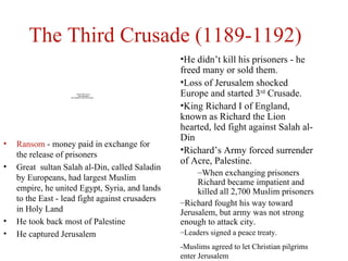 From the Crusades to Modern Muslim Empires | PPT | Christianity ...