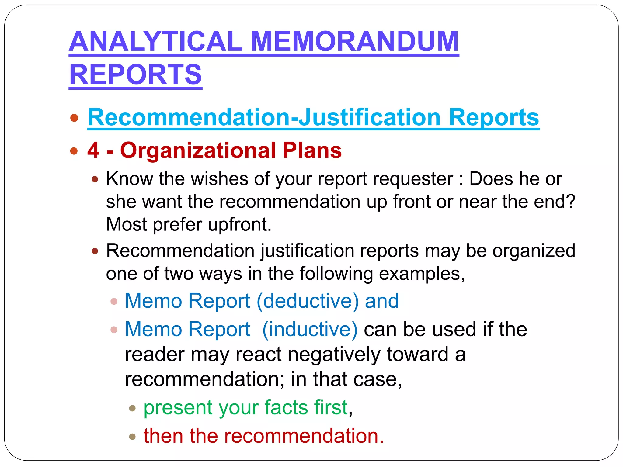 Short Report writing - Business communication slides | PPT