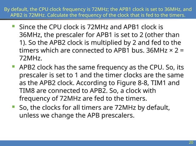 11-Chapter stm32 introduced of timer ppt | PPTX