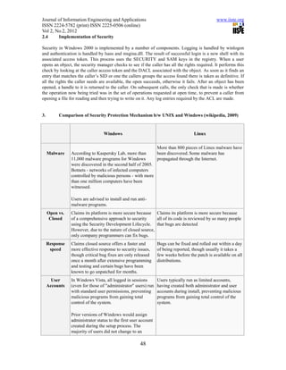 11. comparative study of security mechanism differentiation between windows 2000www.iiste.org ...