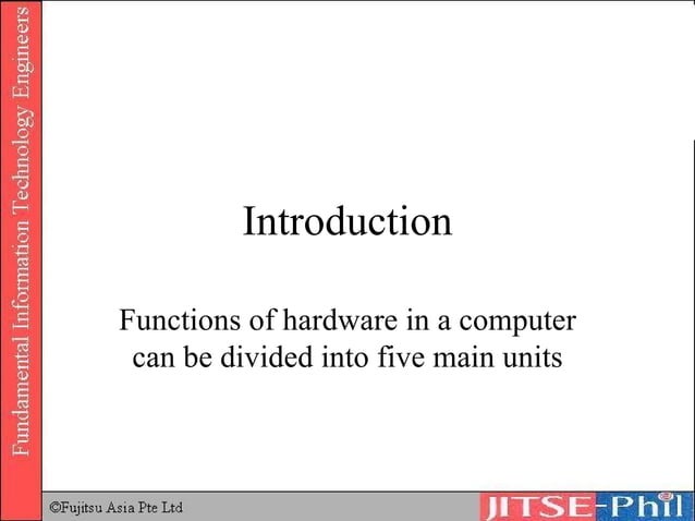 11. Computer Systems Hardware 1 | PPT