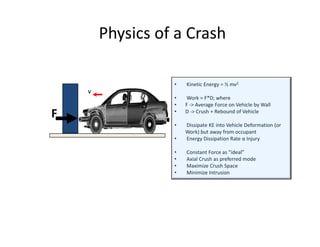 Crash simulations and safety practices in FEA | PDF