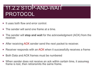 Data Link Control | PPTX
