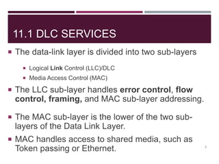Data Link Control | PPTX | Computer Networking | Computing