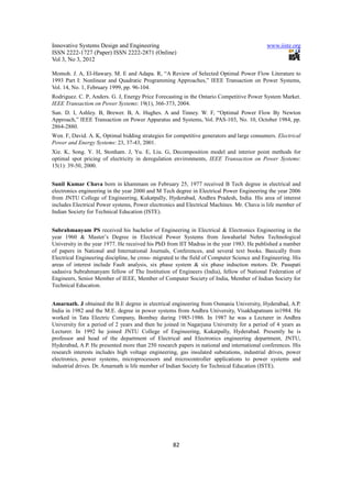 11.determination of spot price and optimal power flow in | PDF