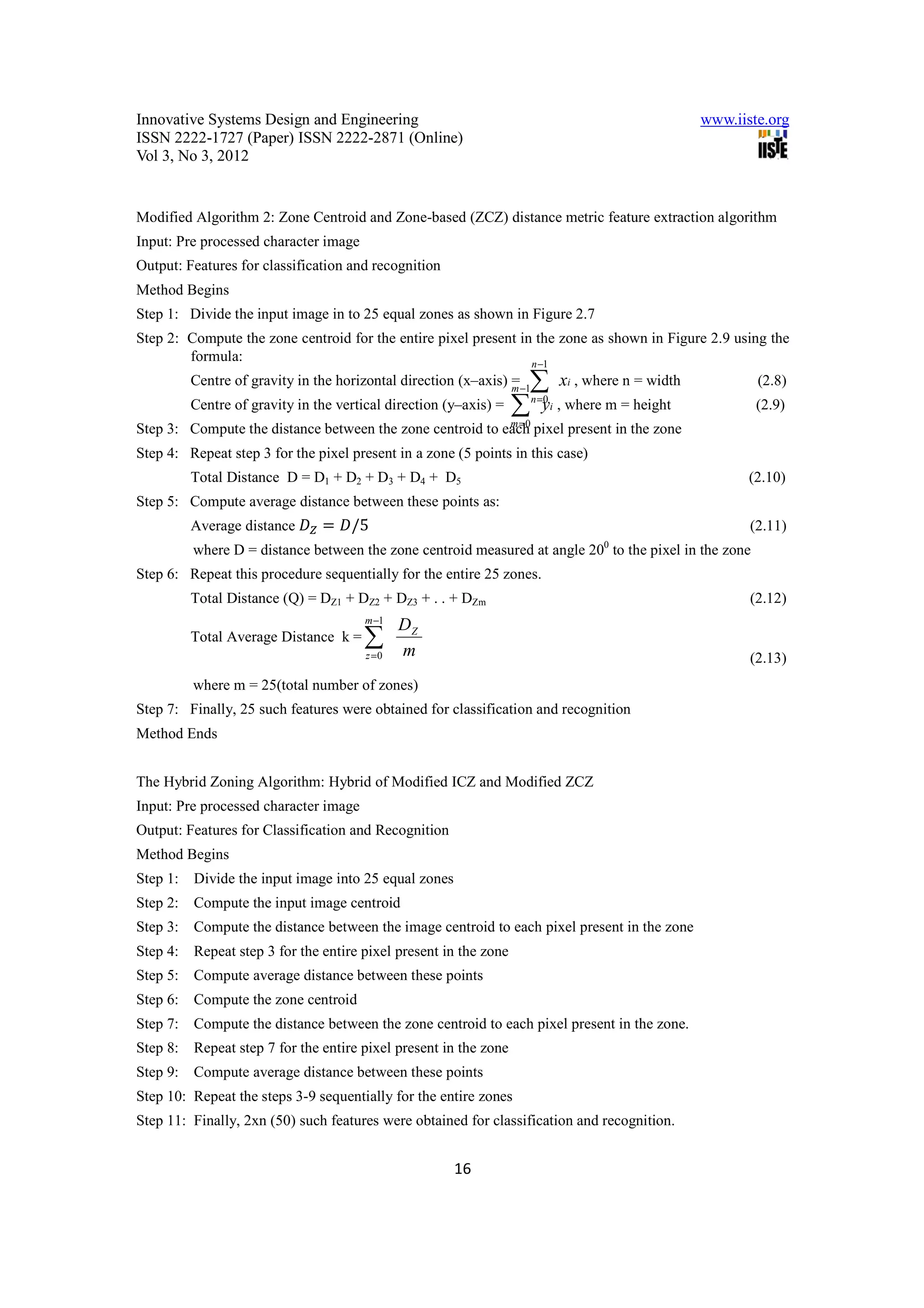 11.development of a feature extraction technique for online character ...