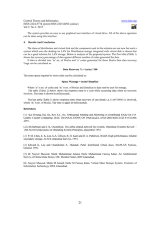 11.distributed virtual disk storage system | PDF