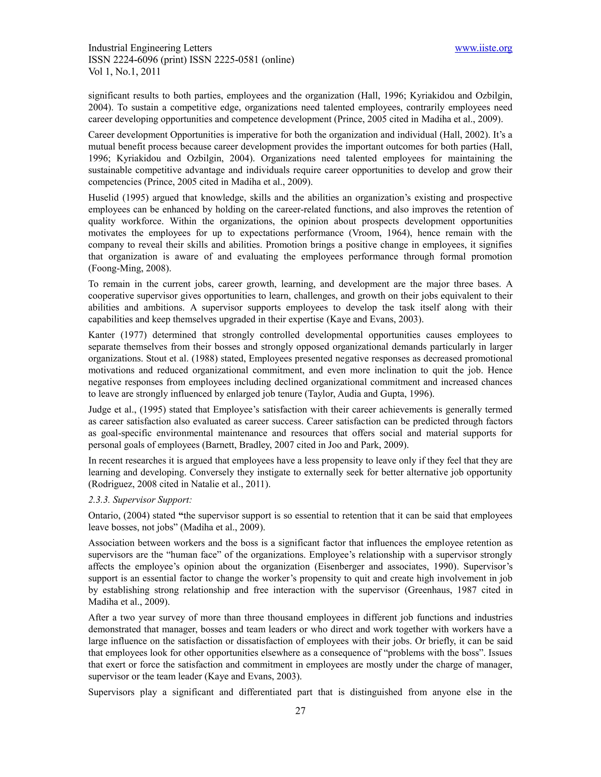 11.does employee retention affect organizational competence | PDF