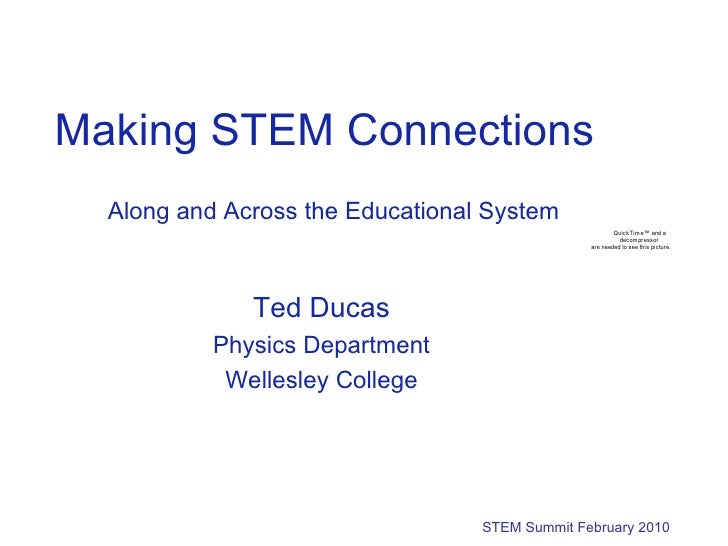 Making STEM Connections - Ted Ducas